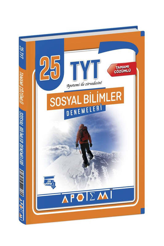 Apotemi Yayınları 2023 TYT Sosyal Bilimler Denemeleri - Komisyon Apotemi Yayınları 2023 TYT Sosyal Bilimler Denemeleri - Komisyon